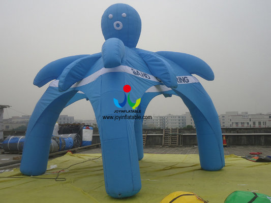 4X4X3M JoyInflatable blue colo rInflatable Tent Sale Outdoor Advertising modelTent