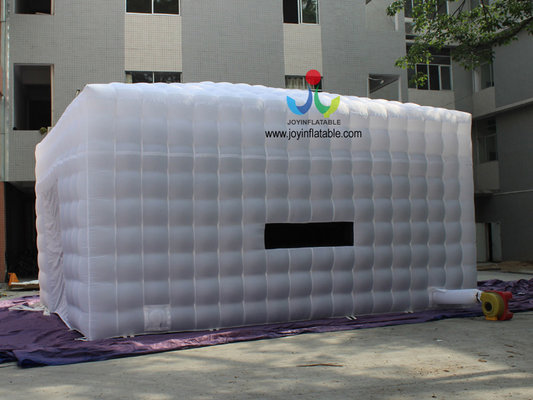 6X7.2X5M  210D Oxford Gaint Inflatable Cube Tent internal in White and external in Black