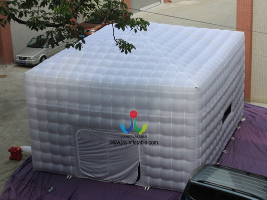 6X7.2X5M  210D Oxford Gaint Inflatable Cube Tent internal in White and external in Black