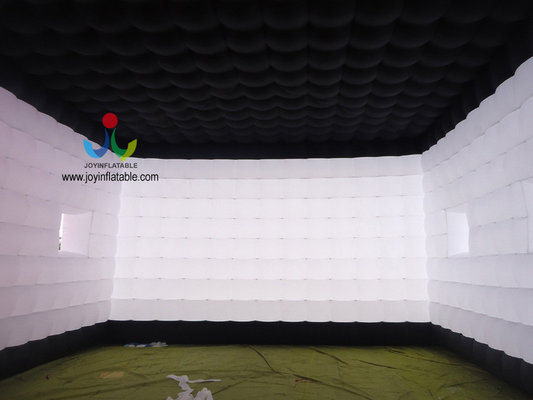 Beautiful White Color Inflatable Sport Cube tent
