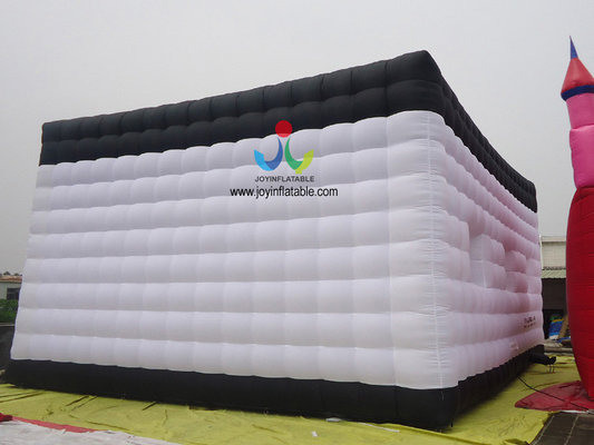 Beautiful White Color Inflatable Sport Cube tent