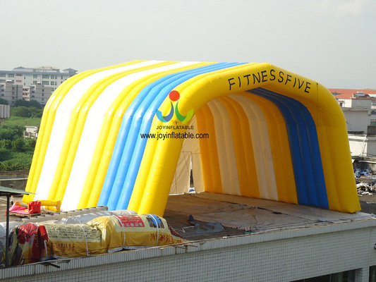 10X10X6M or Customize PVC Inflatable Tunnel/Cube Tent Inflatable Stage Tents For Large Outdoor Events