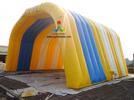 10X10X6M or Customize PVC Inflatable Tunnel/Cube Tent Inflatable Stage Tents For Large Outdoor Events