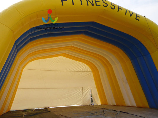 10X10X6M or Customize PVC Inflatable Tunnel/Cube Tent Inflatable Stage Tents For Large Outdoor Events
