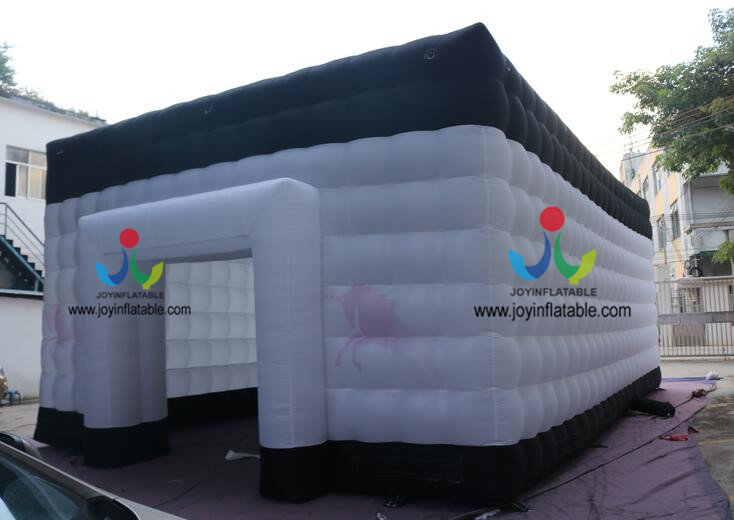 10X6X4M White and Black Customed inflatable Marquee,Inflatable Cube Tent -376