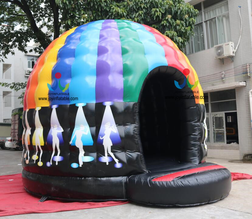 Kids Adults Music Party Disco Dome Bounce House With Light Hook Made of Best Pvc Tarpaulin