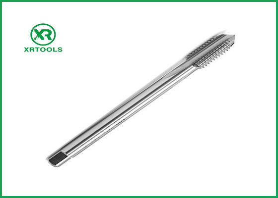 China High Speed Steel Straight Flute Tap , DIN 376 Flat Bottom Tap For Drilling Machine supplier