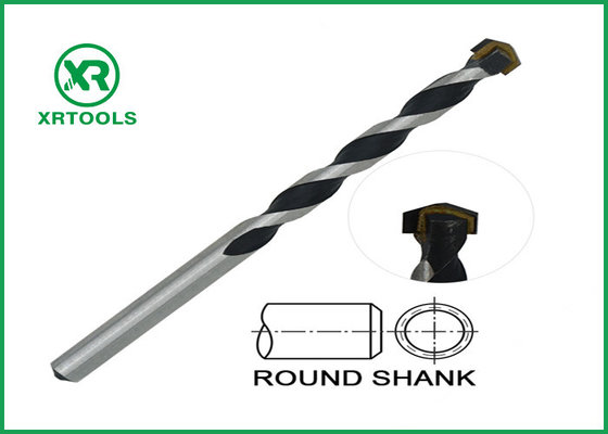 China Black Bright Cobalt Drill Bits For Metal , Milled Flutes Concrete Drill Bit supplier
