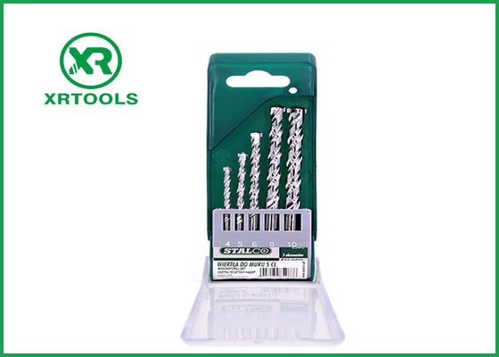 China Carbide Tipped Metric Masonry Drill Bits 4 - 10mm Size For Granite / Stones supplier