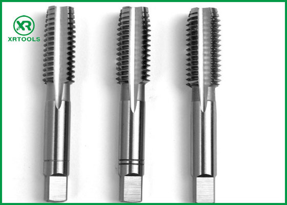 DIN 352 Metric Pipe Tap Set , White Finished Acme Thread Tap Silver Color supplier