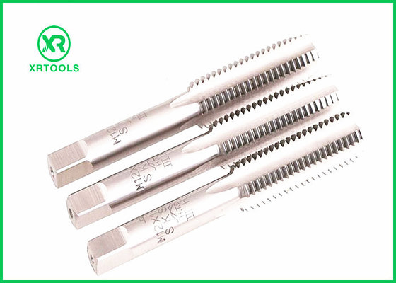 Customized Rolling HSS Hand Tap Straight Flute Thread Alloy Steel Material supplier