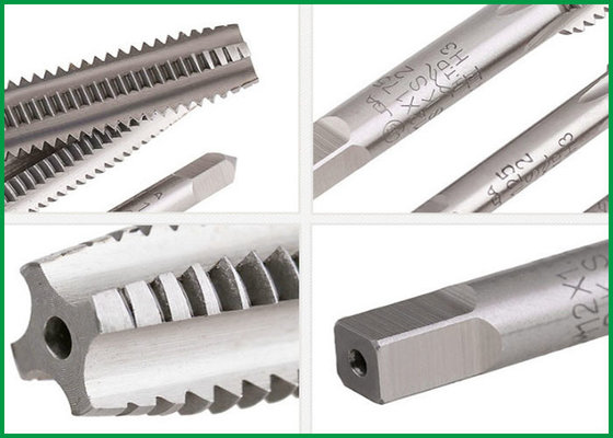 Alloy Steel Metric Fine Thread Taps For Blind Holes GCR15 Material M3 - M50 Size supplier