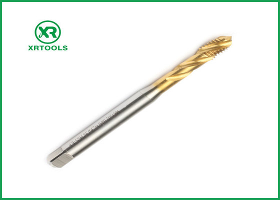 TIN Coated Spiral Thread Tap , Tolerance 6H Screw Thread Insert Taps supplier