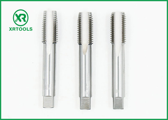 Manual Machine Flute Straight Flute Tap , White Finish Thread Spark Plug Tap supplier
