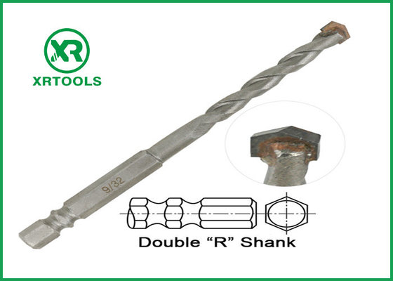 Double R Hex Shank Metric Masonry Drill Bits Multi Purpose For Wood / Metal supplier