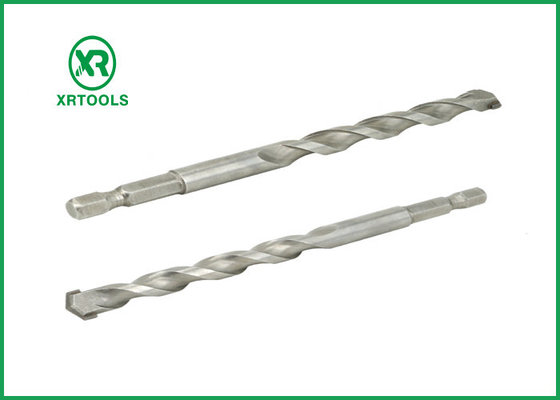 Hex Shank Long Masonry Drill Bit Sand Blasted Durable Carbon Steel Material supplier