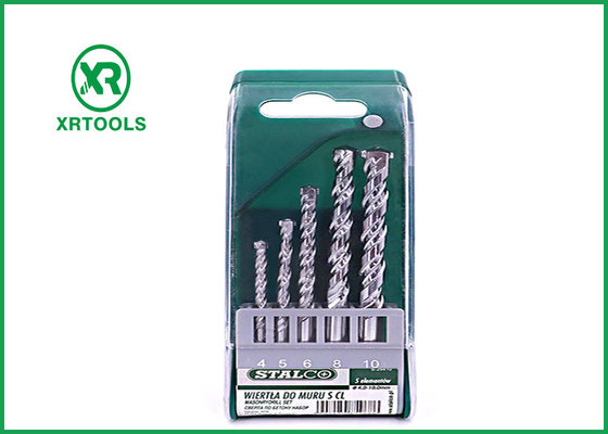 Carbide Tipped Metric Masonry Drill Bits 4 - 10mm Size For Granite / Stones supplier