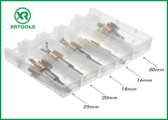 TIN Coated M2 / 4341 HSS Hole Saw , Fully Ground Core Drill Bit Hole Saw Cutter supplier