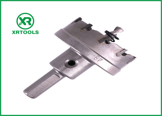3 Flat Shank TCT Hole Saw Cutter For Stainless Steel Plate 25 Mm Cutting Depth supplier