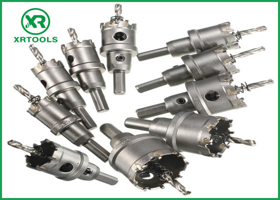 Sandblast Surface 35mm TCT Hole Saw , Carbide Hole Saw For Metal Cutting supplier