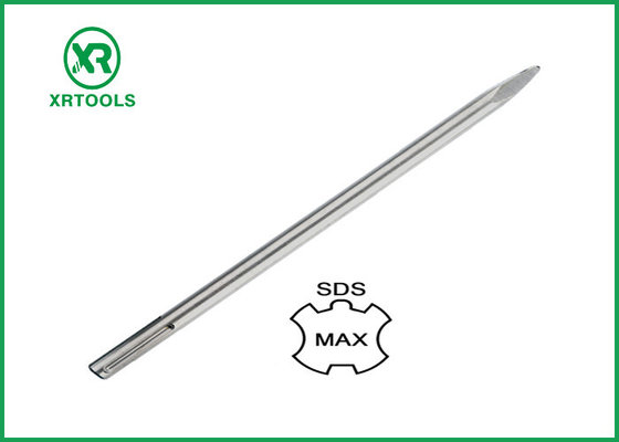 Sds Max Electric Masonry Chisel , 40CR Stone Carving Chisels For Concrete Wall supplier