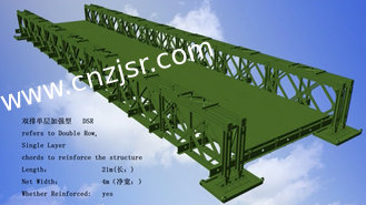 China ZB321 DSR structure , Painted , Bailey Bridge /Steel Bridge-Galvanized supplier