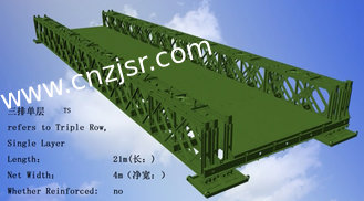 China ZB321 TS structure , Painted , Bailey Bridge /Steel Bridge-Galvanized supplier