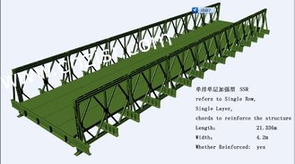 China ZB200 Bailey Bridge /Steel Bridge,Portable Steel Bridge ,Mabey Steel Bridge supplier