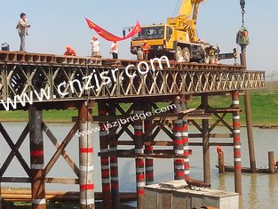 China Multi-span Bailey Bridge /Steel Bridge,Portable Steel Bridge ,Deck-type supplier