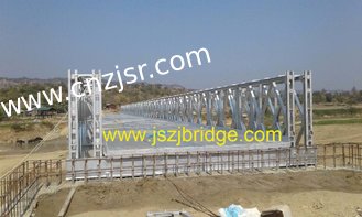 China Galvanized ,Steel bailey bridge ,ZB200 ,Single Lane,span 30~60m. Acrow Bridge supplier