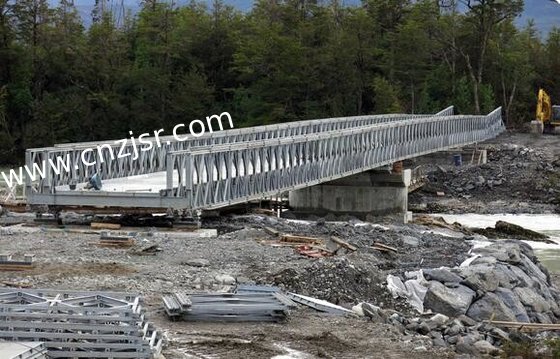 Single lane 4.2m Bailey Bridge /Steel Bridge,Portable Steel Bridge ,Moudle bridge supplier