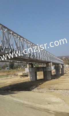 Bailey Bridge /Steel Bridge,Portable Steel Bridge ,Single lane supplier