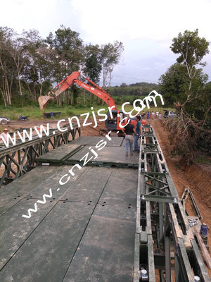 ZB200 Multi-span Bailey Bridge /Steel Bridge,Portable Steel Bridge ,Mabey Steel Bridge supplier