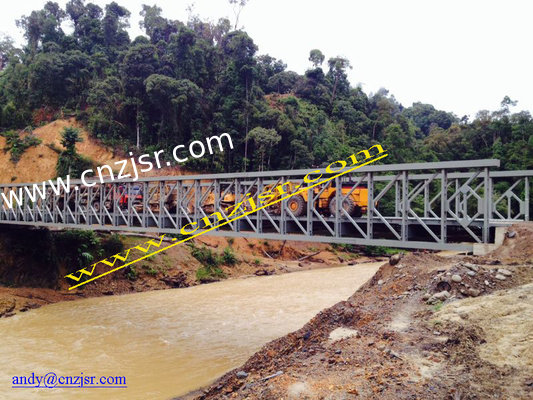 Steel Bridge,Delta steel bridge ,large-span bridge,36~81m, HS25 , HA ,HB loading supplier