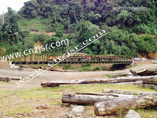 Steel Bridge,Delta steel bridge ,large-span bridge,36~81m, HS25 , HA ,HB loading supplier