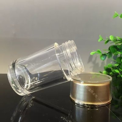 JULUNG   transparent PS capsule bottle medical bottle  for food and health care usage