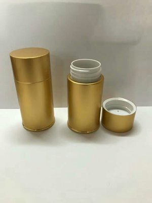 Julung Anodized aluminum 60、80ML health care bottle、powder bottles & capsule bottles