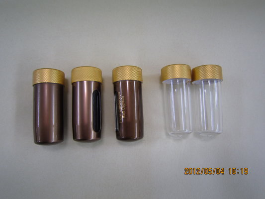 JULUNG Anodized aluminum capsule bottle / Small Plastic Pill Container bottles