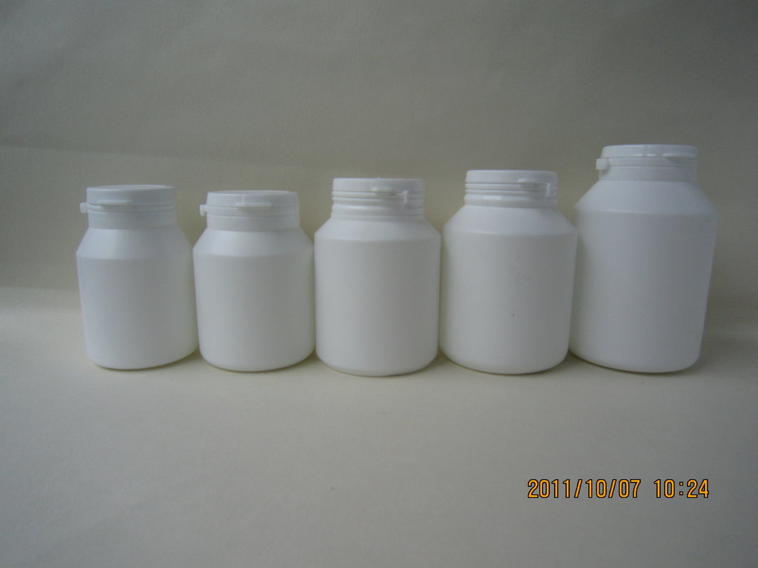 Julung HDPE xylitol bottle、 Medical empty bottle & health care bottle with flip top cap