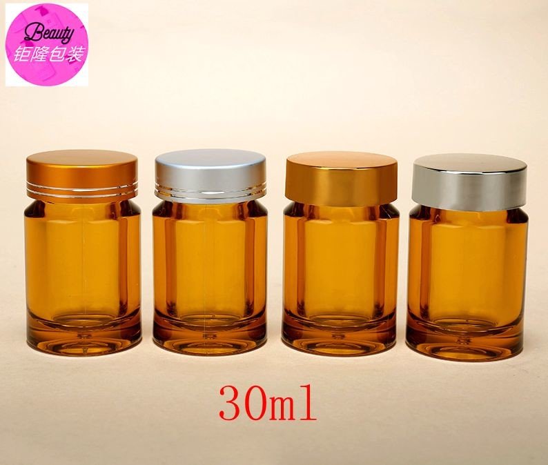 JULUNG new style 30ML transparent PS plastic bottle for food and health care usage