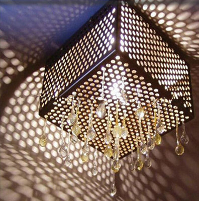 Expanded metal mesh for furniture and decorattive items