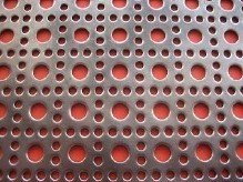 Expanded metal mesh for furniture and decorattive items