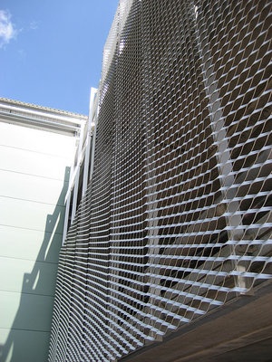 Metal Ceiling Tiles Window Screen Metal Grating Facade