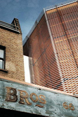 Metal Ceiling Tiles Window Screen Metal Grating Facade