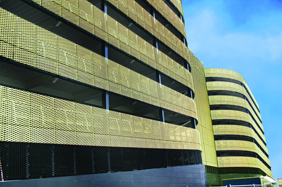 Metal Ceiling Tiles Window Screen Metal Grating Facade