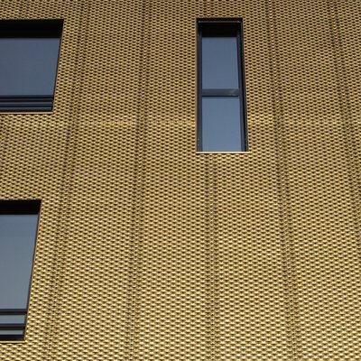 Metal Ceiling Tiles Window Screen Metal Grating Facade