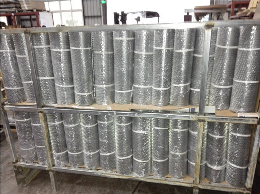 Metal Mesh Balcony Cage Cabinet made of Expanded Mesh