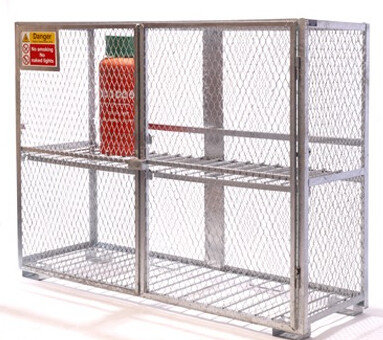 Metal Mesh Balcony Cage Cabinet made of Expanded Mesh