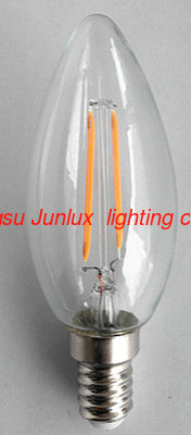 led filament 2w candle galss retro eu model indoor lamp new item light engineering decorative  affordable Valuable