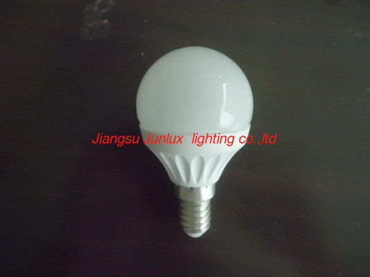 led bulb G45 5.5w plastic base aluminum inside house used bright indoor light saving energy bulb economic  good new bulb
